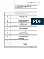 OHS Monthly Report Template | PDF | Audit | Safety