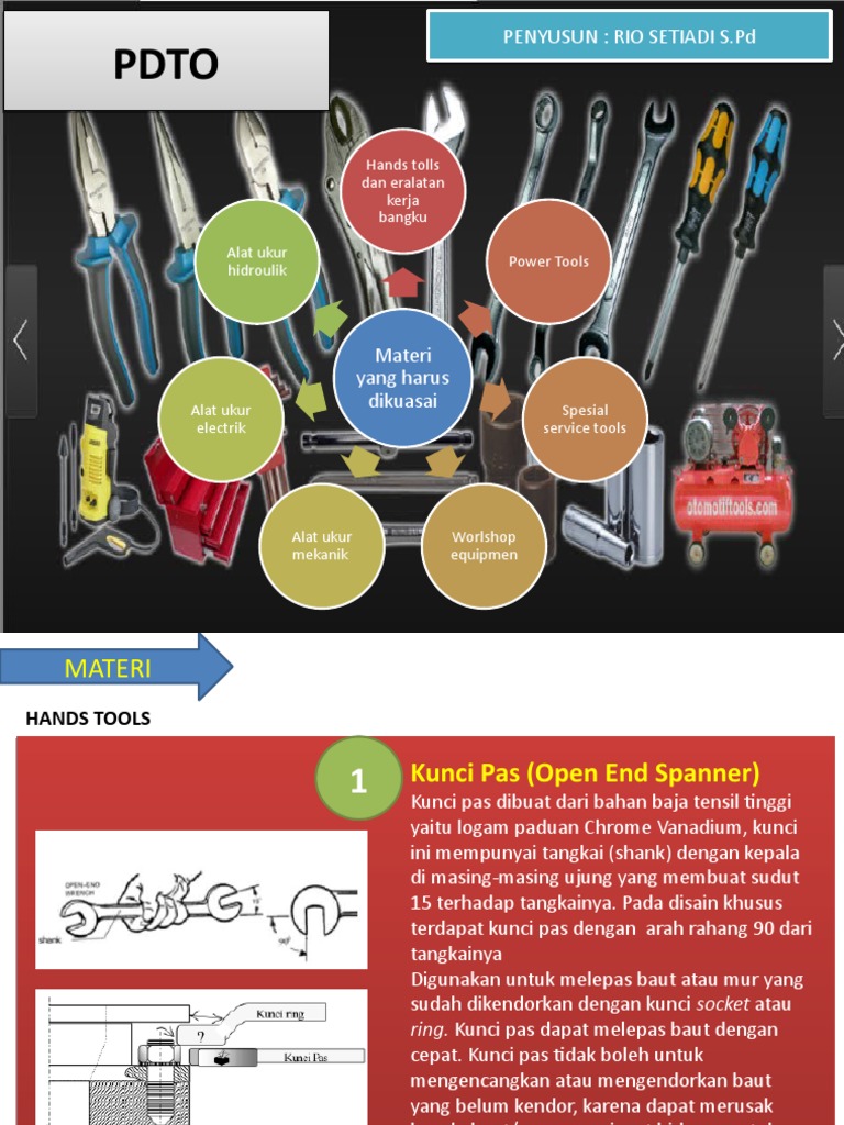 Hands TOOLS Dan KERJA BANGKU | PDF