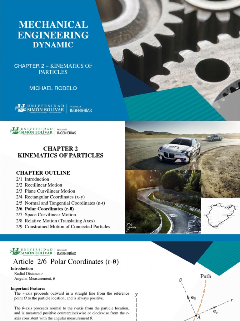 Dinamica - Presentacion 5 | PDF | Kinematics | Rotation Around A Fixed Axis