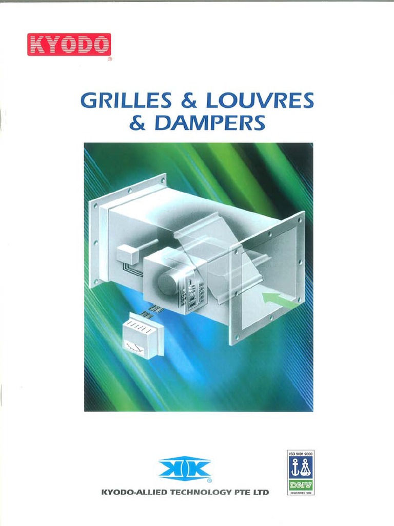Kyodo - Grille Louvre Damper | PDF