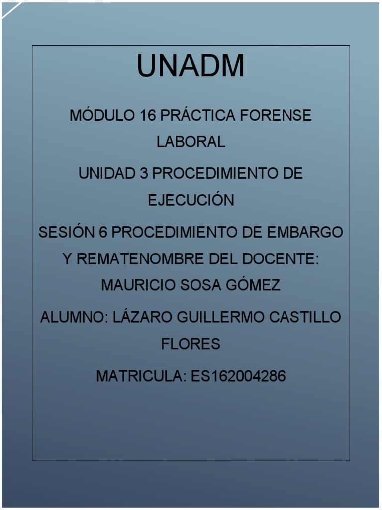 Unadm | PDF