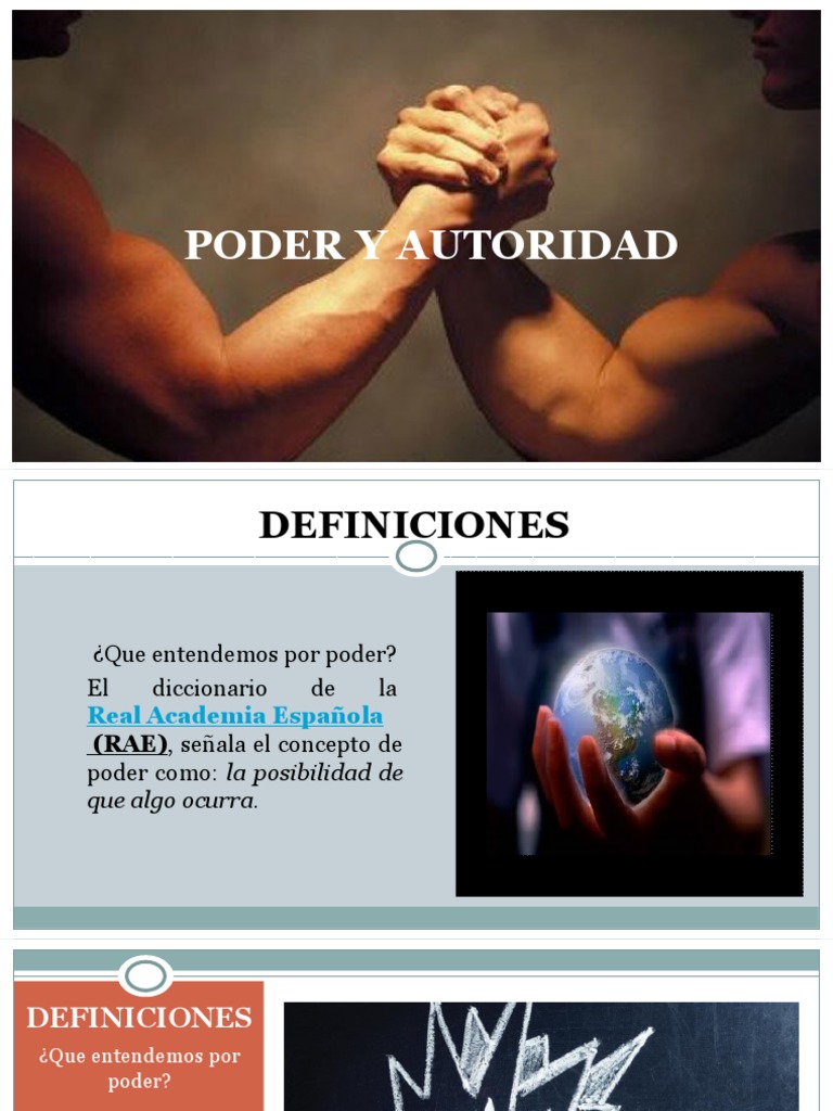 Poder y Autoridad | PDF | Ciencias del comportamiento | Conceptos ...