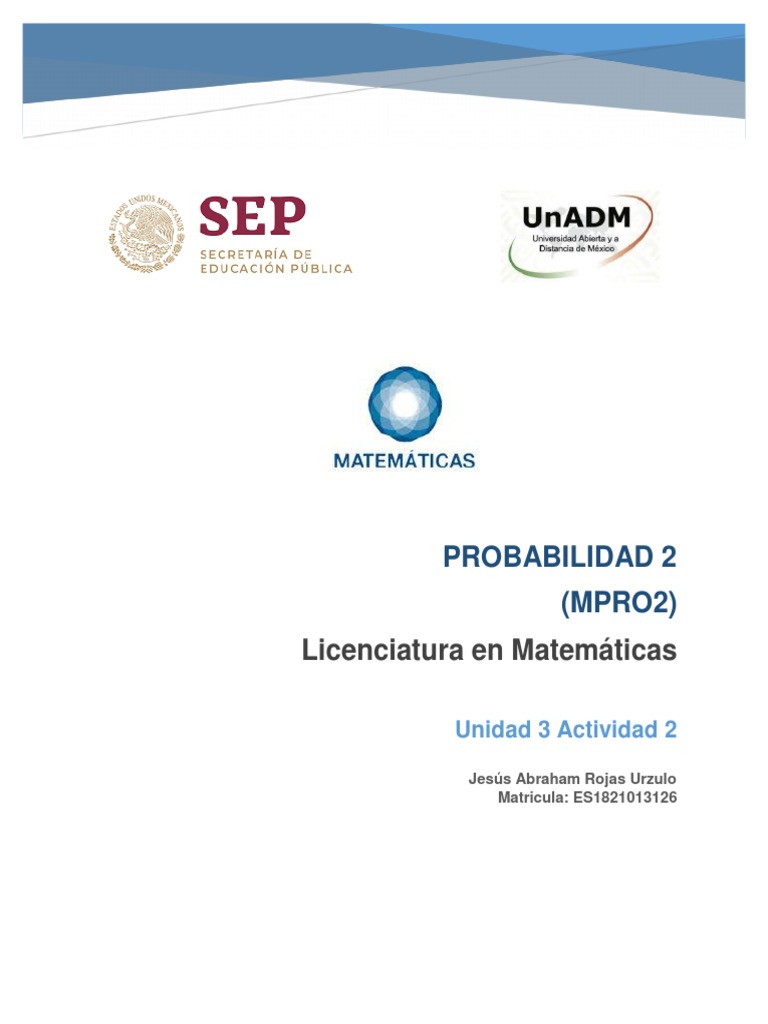 Mpro2 U3 A2 Jeru | PDF | Teorías cientificas | Conceptos matemáticos