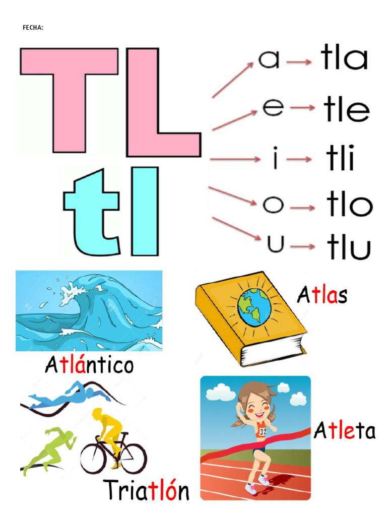 Palabras Con La Letra Tl