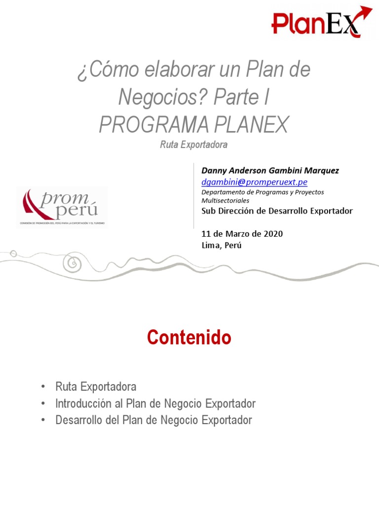 Planex | PDF | Plan de negocios | Gestión de recursos humanos