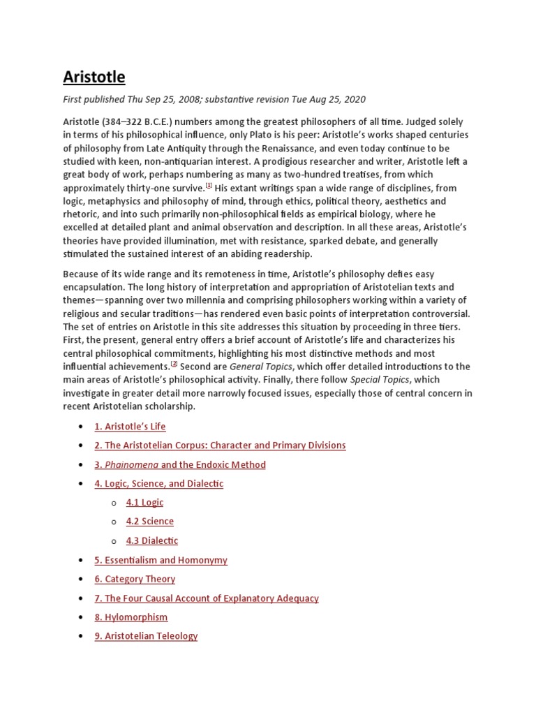 Aristotle | PDF | Aristotle | Rhetoric