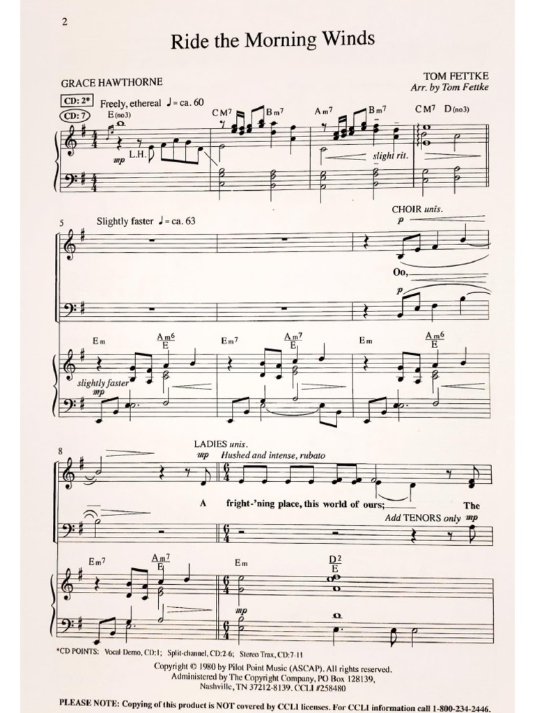 Ride The Morning Winds | PDF