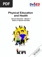 Lesson Plan Pe 6 | PDF | Physical Education | Rubric (Academic)