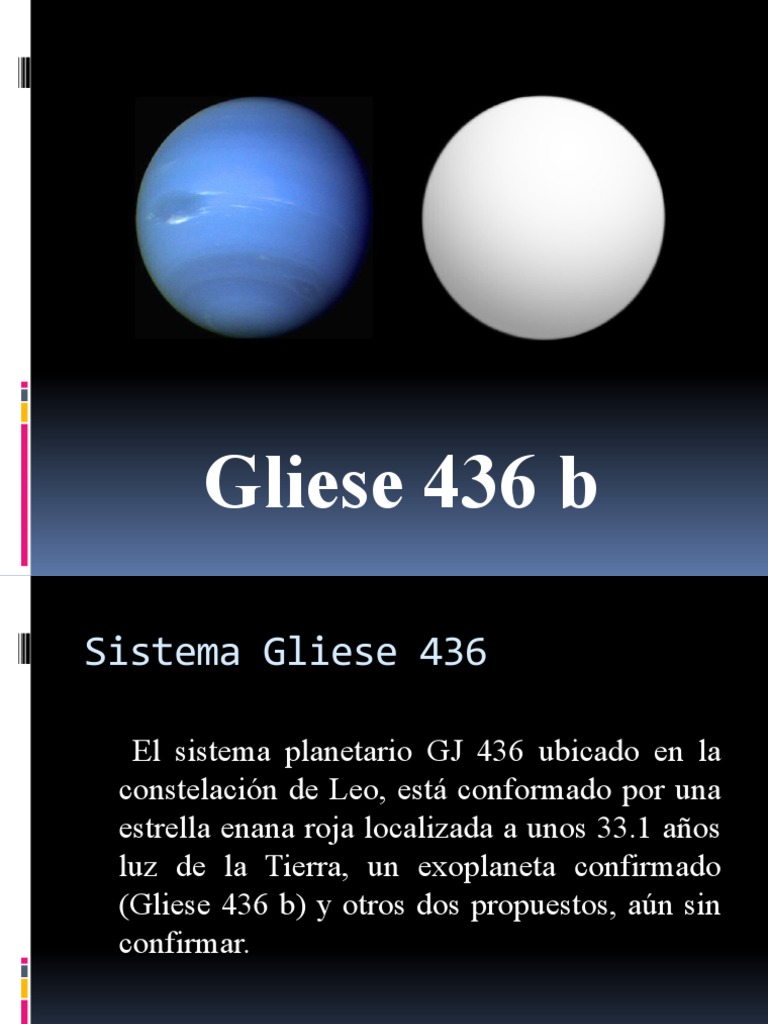 Gliese 436 B | Descargar gratis PDF | Exoplaneta | Planetas