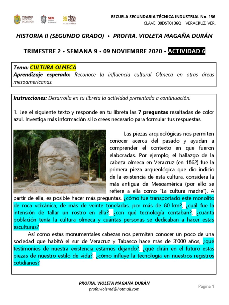 T2 Act 6 Hist Ii | PDF