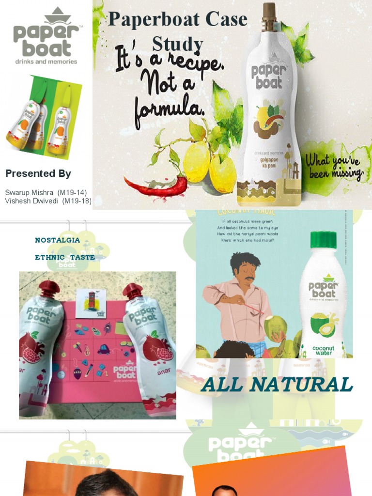 Paper Boat Case Presentation - Group 7 | Download Free PDF | Market ...