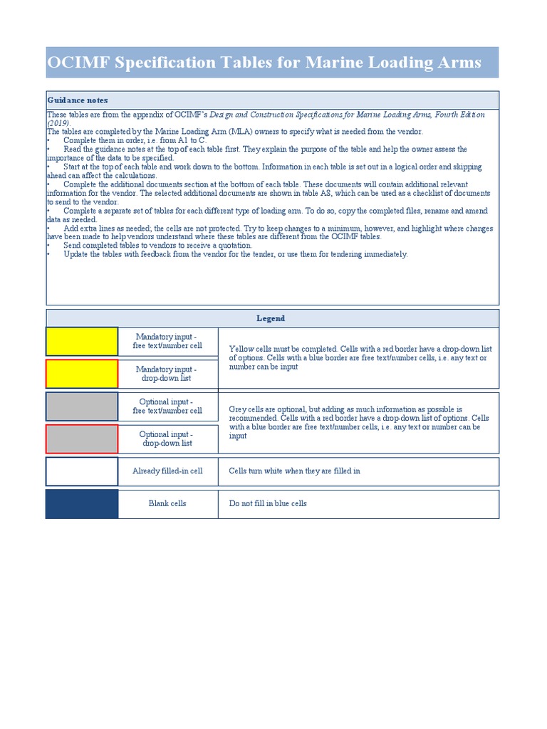 OCIMF Marine Loading Arm Specification Guide | PDF | Ships | Pressure