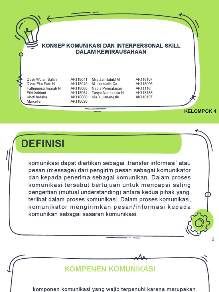 Kelompok 4 Kwu Interpersonal Skill | PDF | Ilmu Sosial | Pengembangan Diri