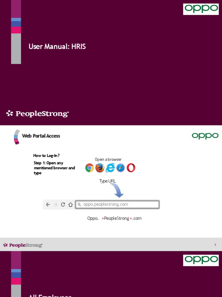 HR User Manual | PDF | World Wide Web | Internet & Web