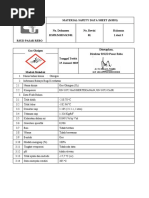 MSDS Sunlight Liquid Dishwashing | PDF