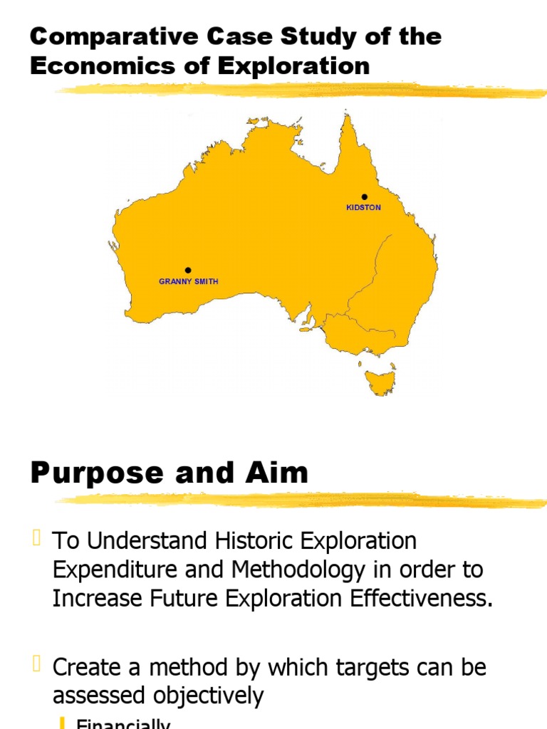Comparative Case Study of The Economics of Exploration | PDF | Bayesian ...