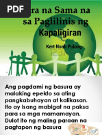 Waste Management Tagalog | PDF