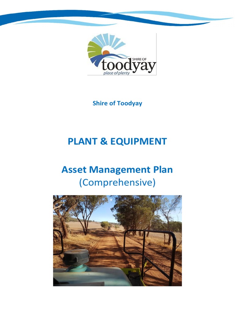 Plant & Equipment Asset Management Plan: (Comprehensive) | PDF | Asset ...