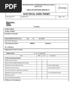 Electrical Isolation Certificate Form | PDF