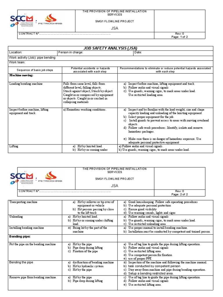 bending | PDF | Safety | Prevention