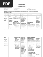 S.1 ICT Scheme Term II 2024 | PDF | Input/Output | Computer File