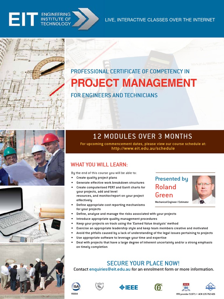 Project Management: 12 Modules Over 3 Months | PDF | Net Present Value ...