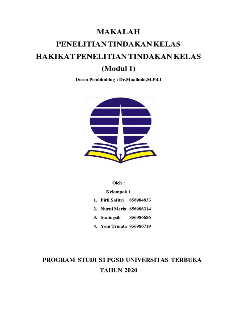 MAKALAH PTK Modul 1 - Kelompok 1 | PDF