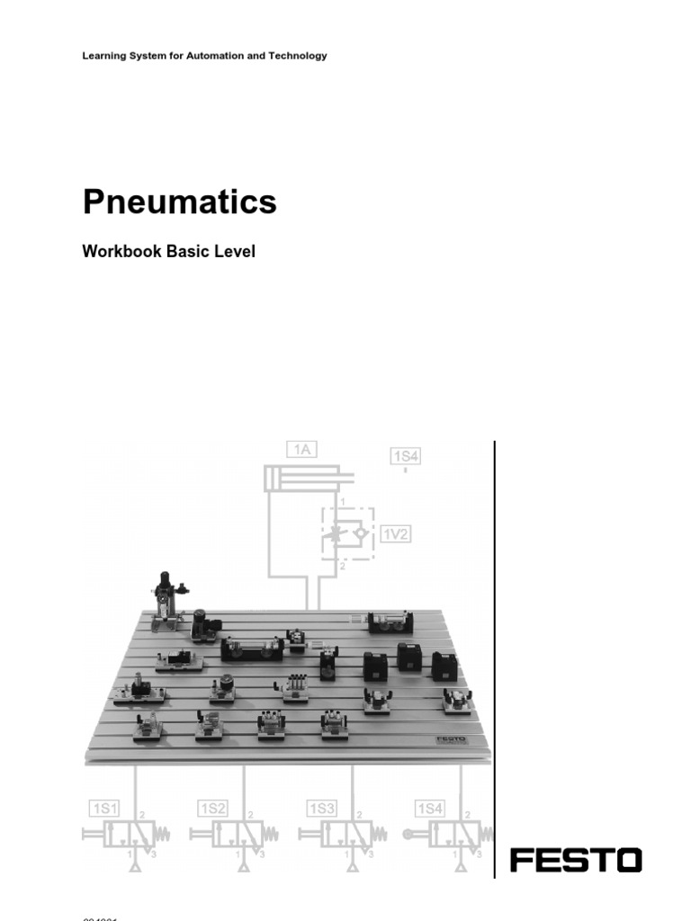 Festo Pneumatics Basic Workbook TP101 | PDF