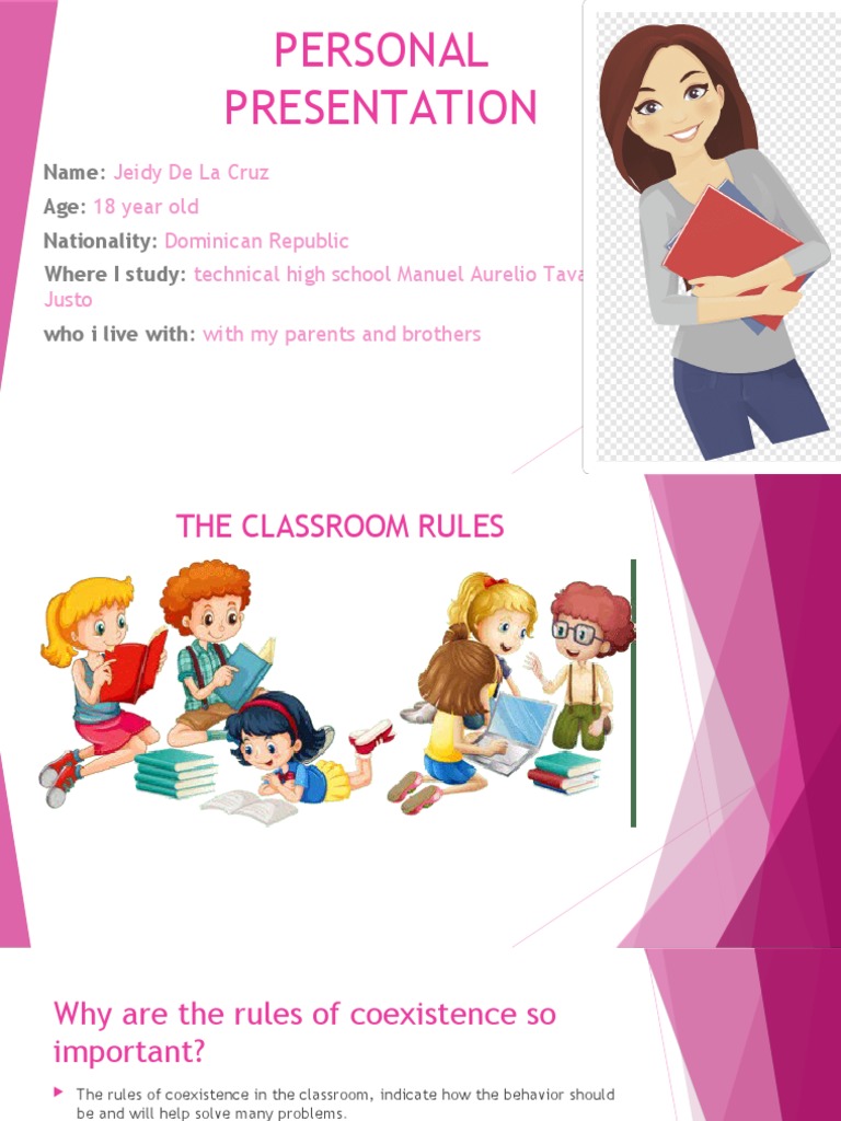 Classroom Rules and Personal Intro | PDF | Social Science | Wellness