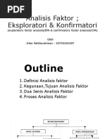 Perbandingan CFA dan EFA dalam Penelitian | PDF