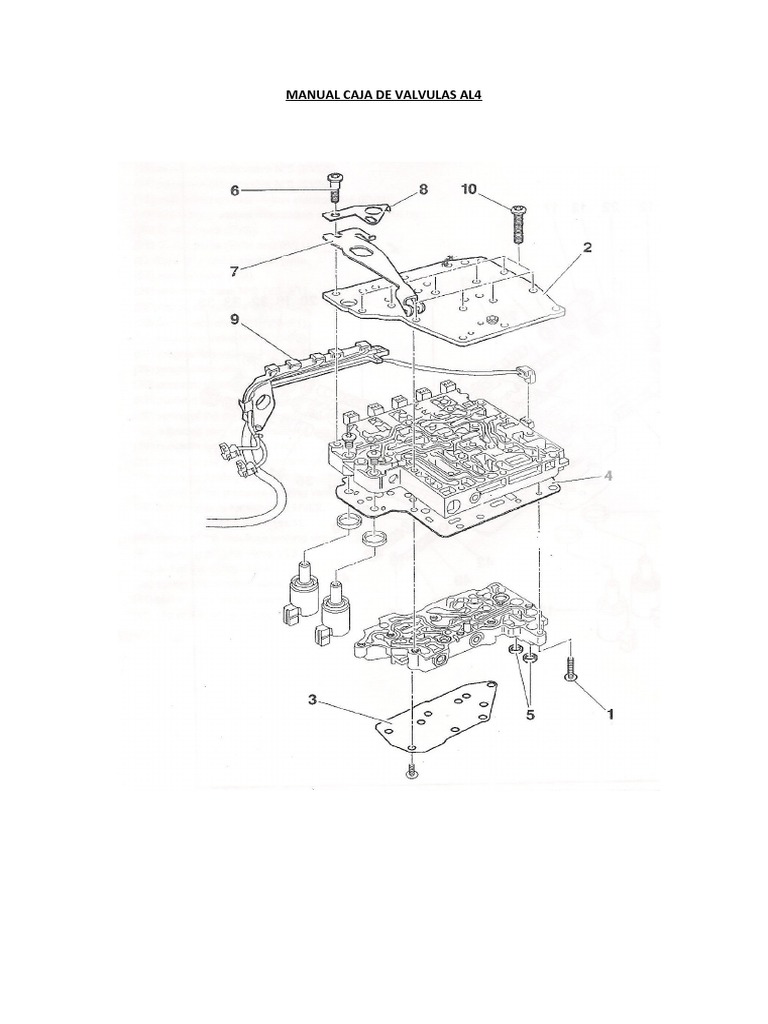 Fdocuments - Ec - Manual Caja de Valvula Al4 | PDF