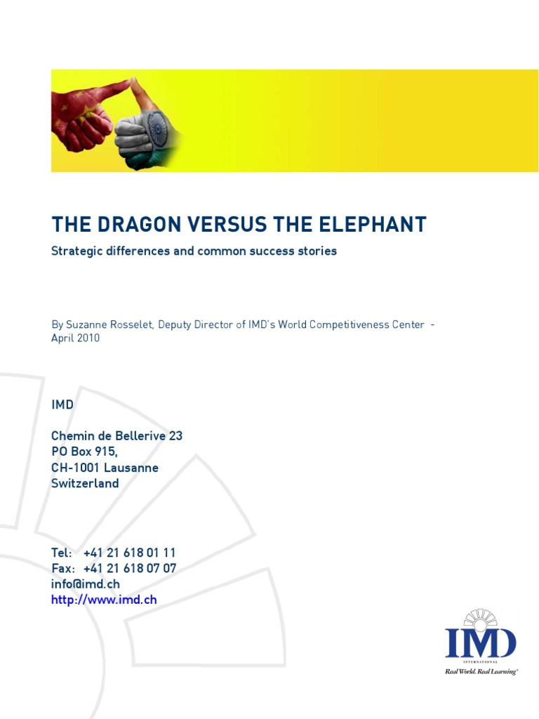 TC033-10 - Dragon Vs Elephant | PDF | China | World Politics