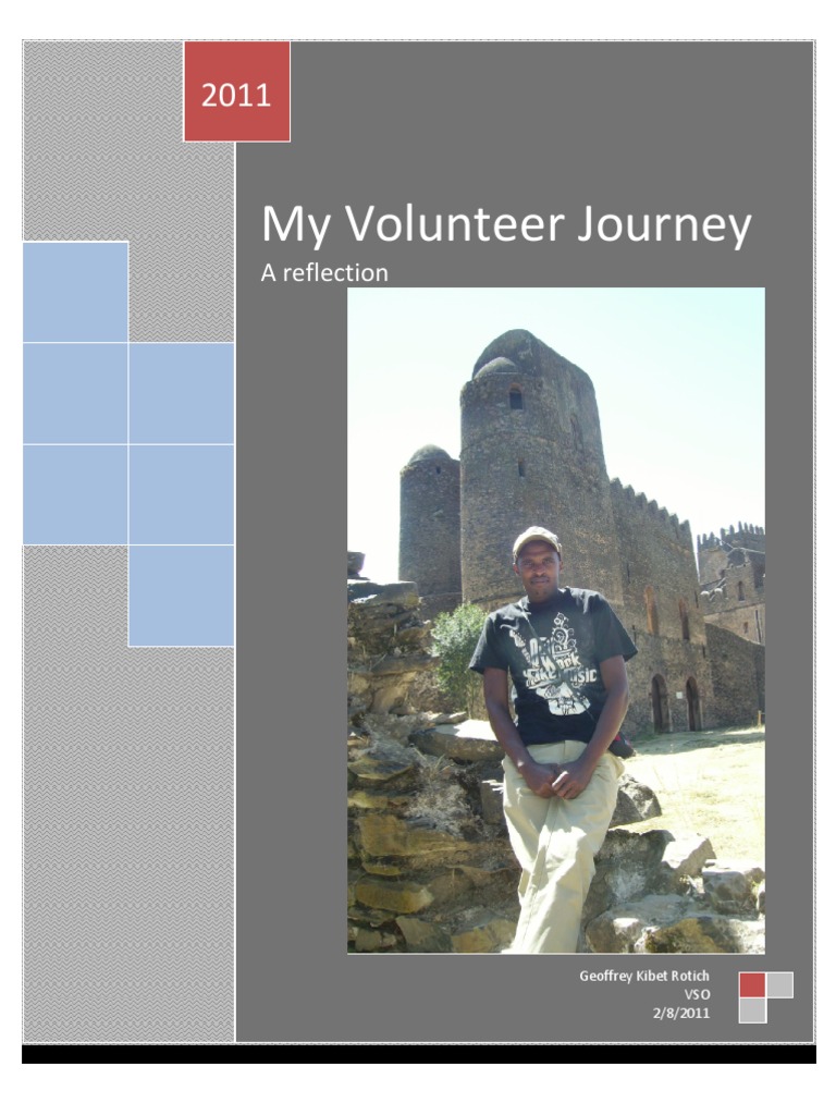 My Volunteer Journey - Geoffrey Kibet Rotich | PDF | Ethiopia | United ...