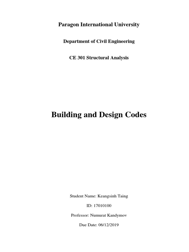 Building & Design Codes Overview | PDF | Building Code | Fire Safety