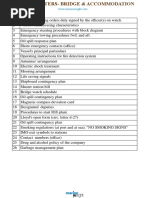 Bridge Procedure Guide | PDF | Navigation