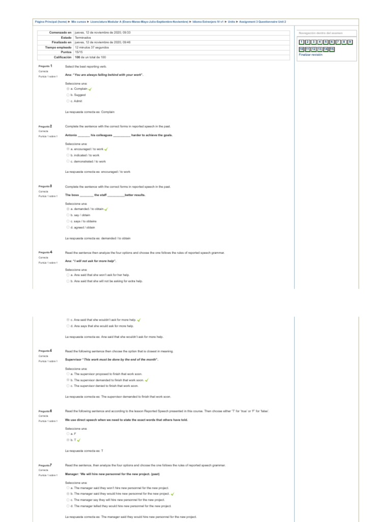 Assignment 3 Questionnaire Unit 2final Pdf Cognition Communication 6473
