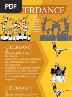 Lesson 1 Cheerdance | PDF | Cheerleading | Dances