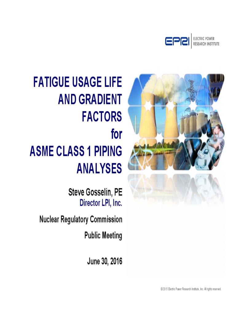 Asme Fatigue Usage Factor | PDF | Fatigue (Material) | Fracture