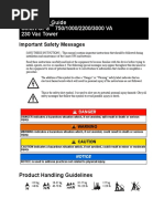 APC SRT3000 Installation Guide | PDF | Mains Electricity | Icon (Computing)