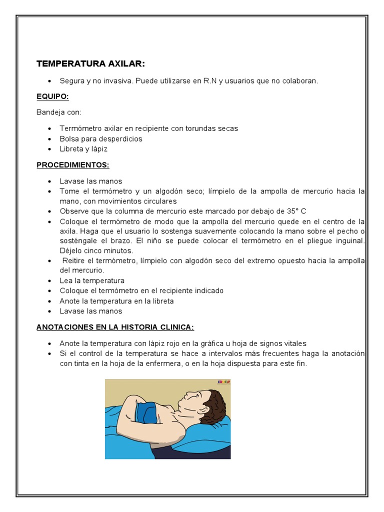 Temperatura Axilar 2 | PDF | Presión sanguínea | Corazón