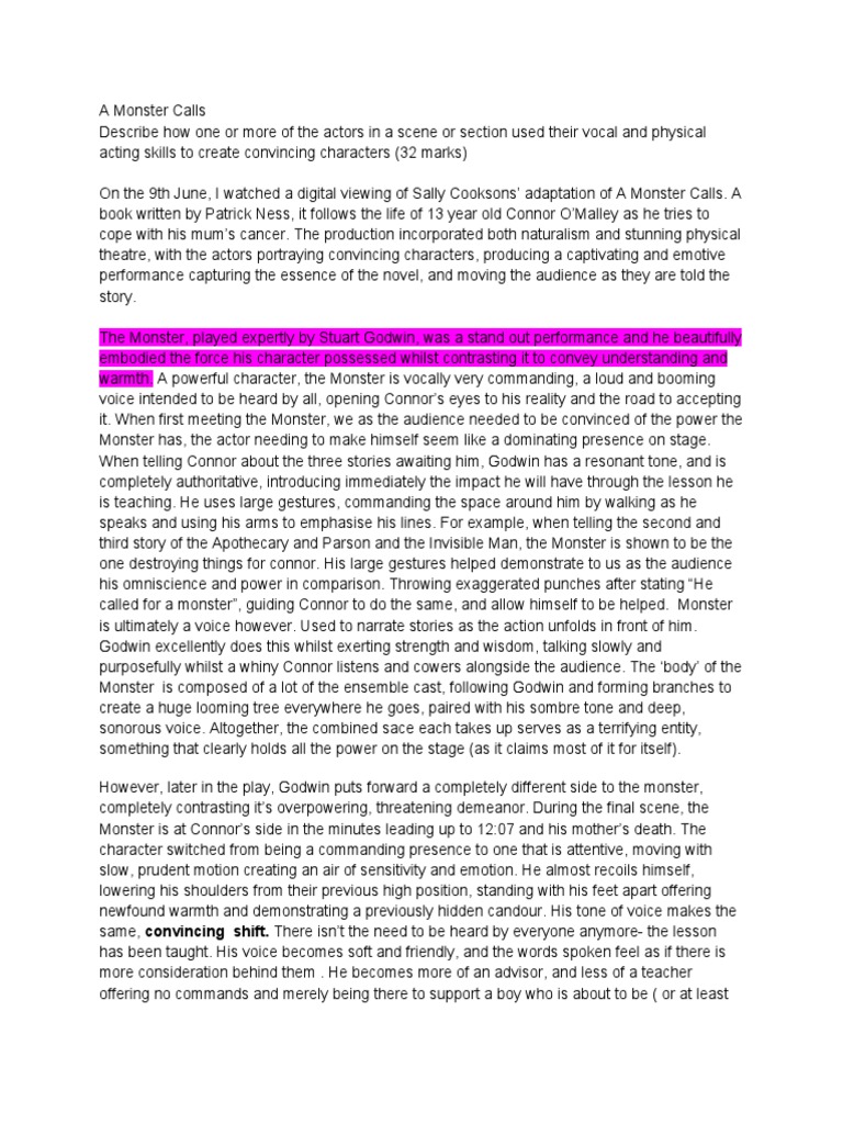 A Monster Calls | PDF