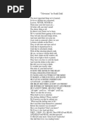 Television - Roald Dahl Poem (Edited) | PDF