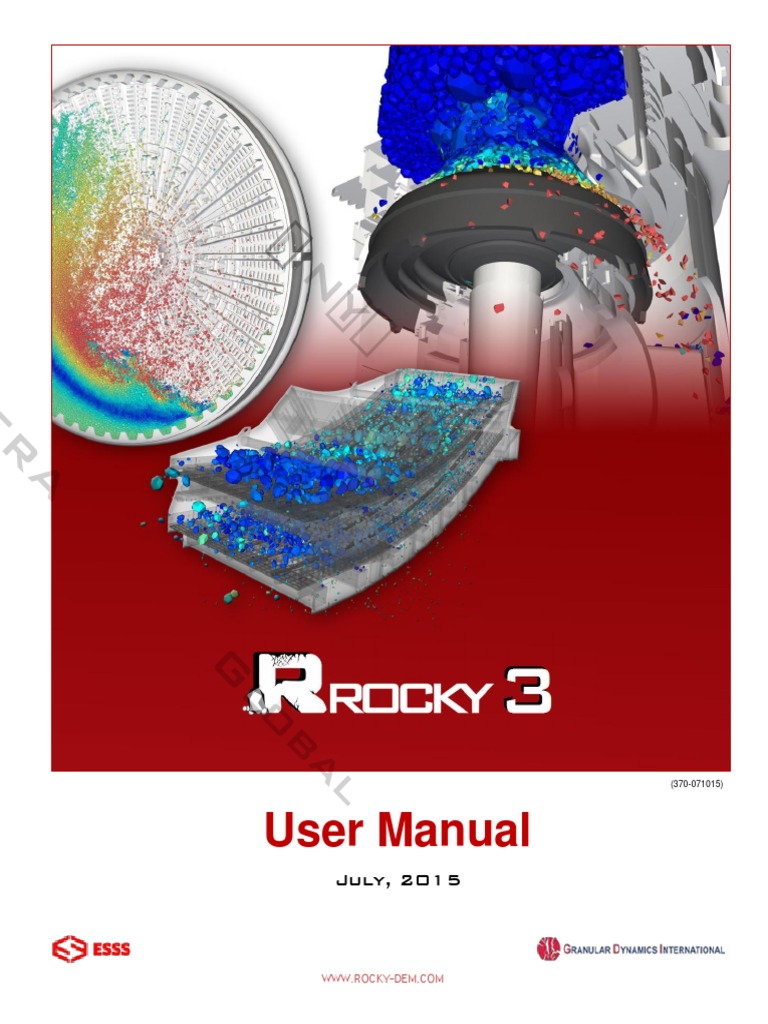 rOCKY Dem Manual (001-009) | PDF | Simulation | Graphics Processing Unit
