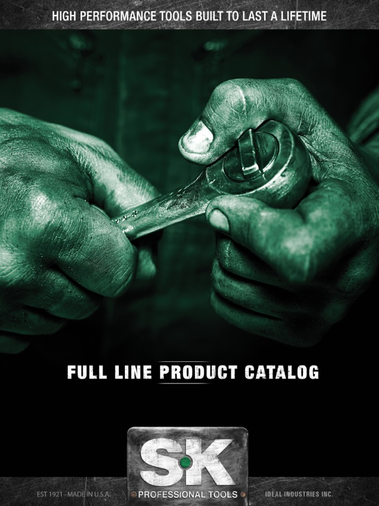 SK Catalog 2018 Full PDF | PDF | Tools | Equipment