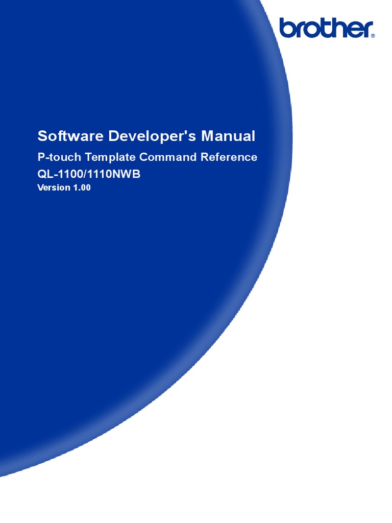 P-Touch Template Command | PDF | Typefaces | Page Layout