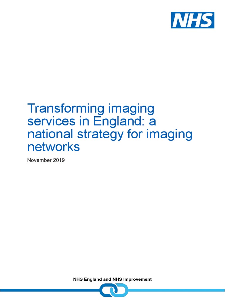NHS 2019 Transforming - Imaging - Services | PDF | Radiology | Medical ...