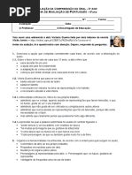 Ficha Registo TPC | PDF