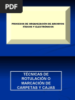 Rotulo de Caja y Carpeta | PDF