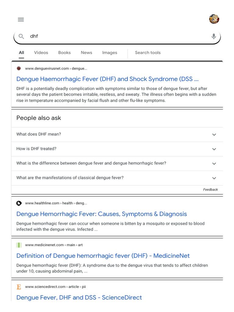 An Overview of Dengue Hemorrhagic Fever (DHF): Causes, Symptoms ...