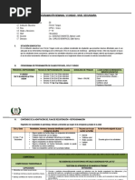 Unidad Didáctica N 1 DPCC | PDF | Aprendizaje | Perú